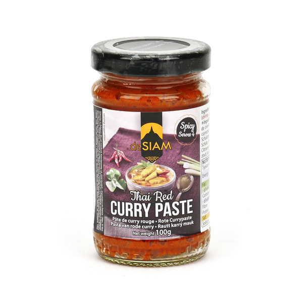 Pâte de curry rouge thaï