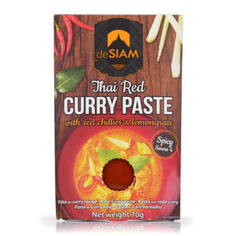 Pâte de curry rouge thaï - deSIAM