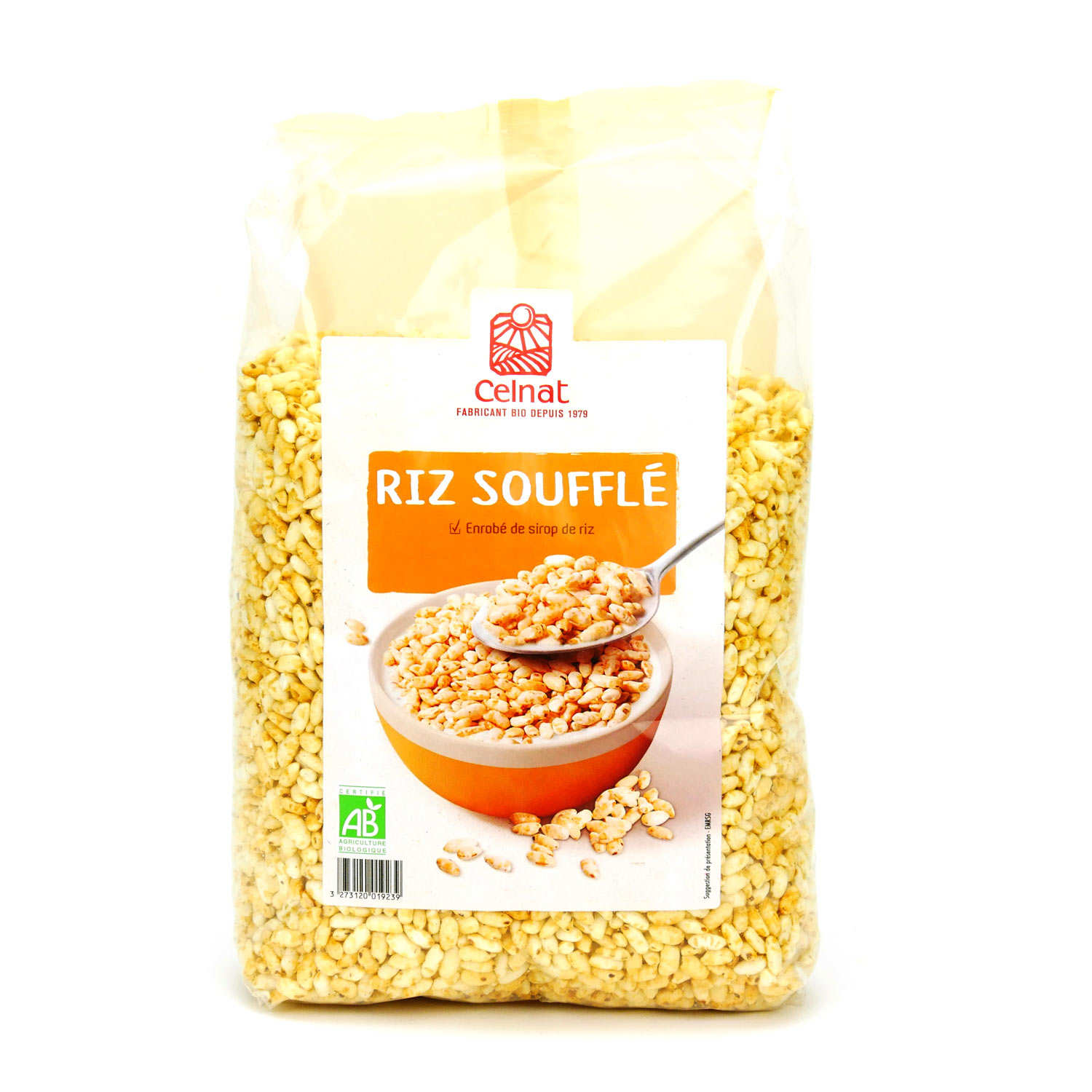 Riz soufflé bio - Celnat