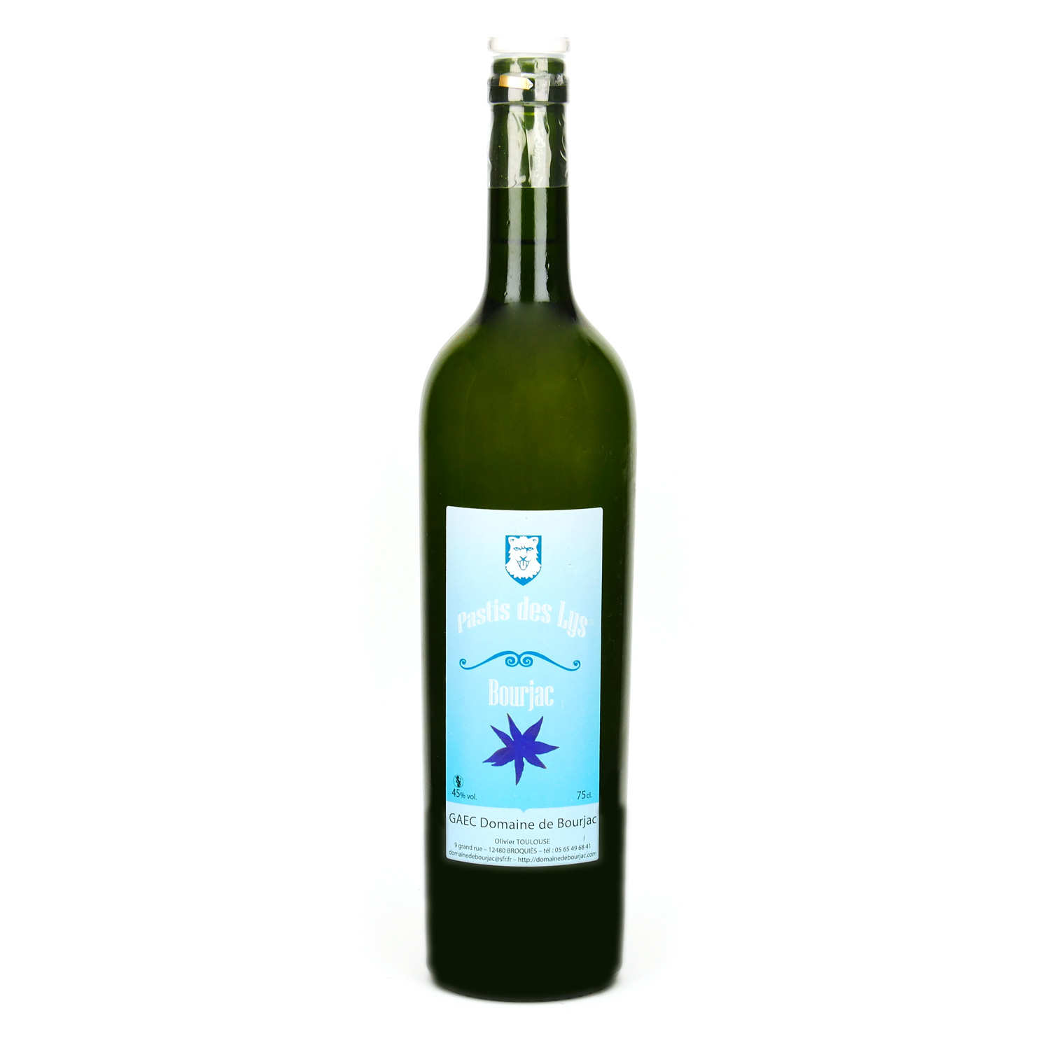 Le pastis des lys - Organic French Pastis from Aveyron 45% - Domaine de ...