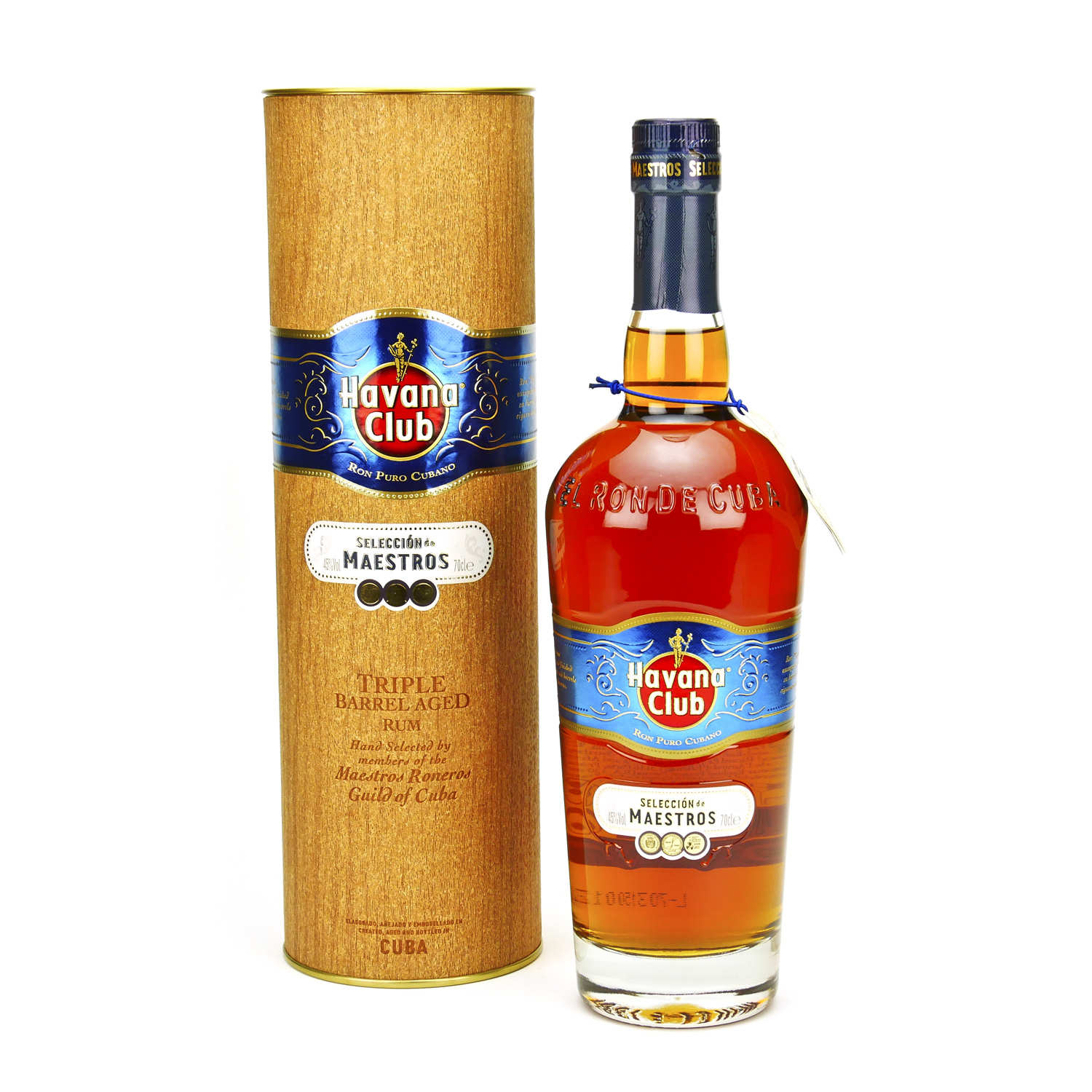 Havana Club seleccion de maestros - rhum hors d'age cubain 45% - Havana ...