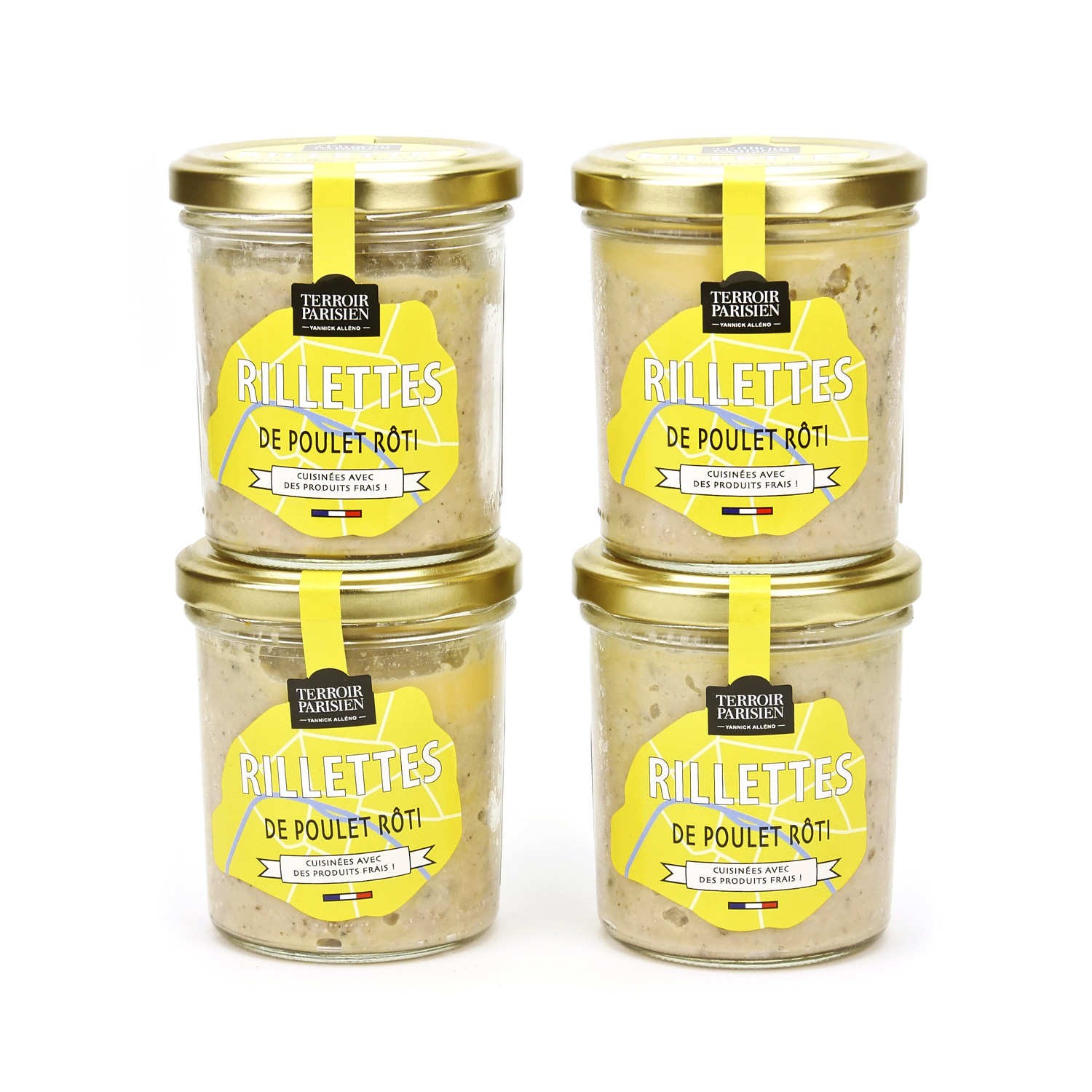 Roasted Chicken Rillettes - Terroir Parisien