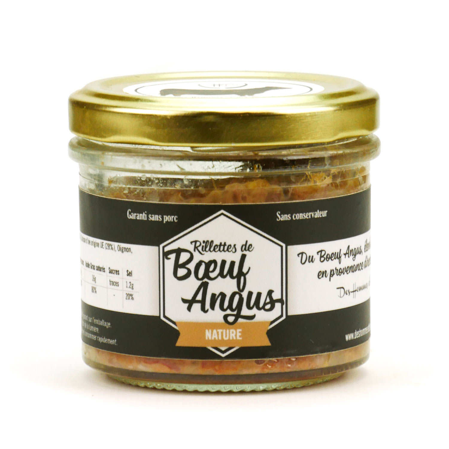 Angus Beef Rillettes - Des hommes et des Boeufs