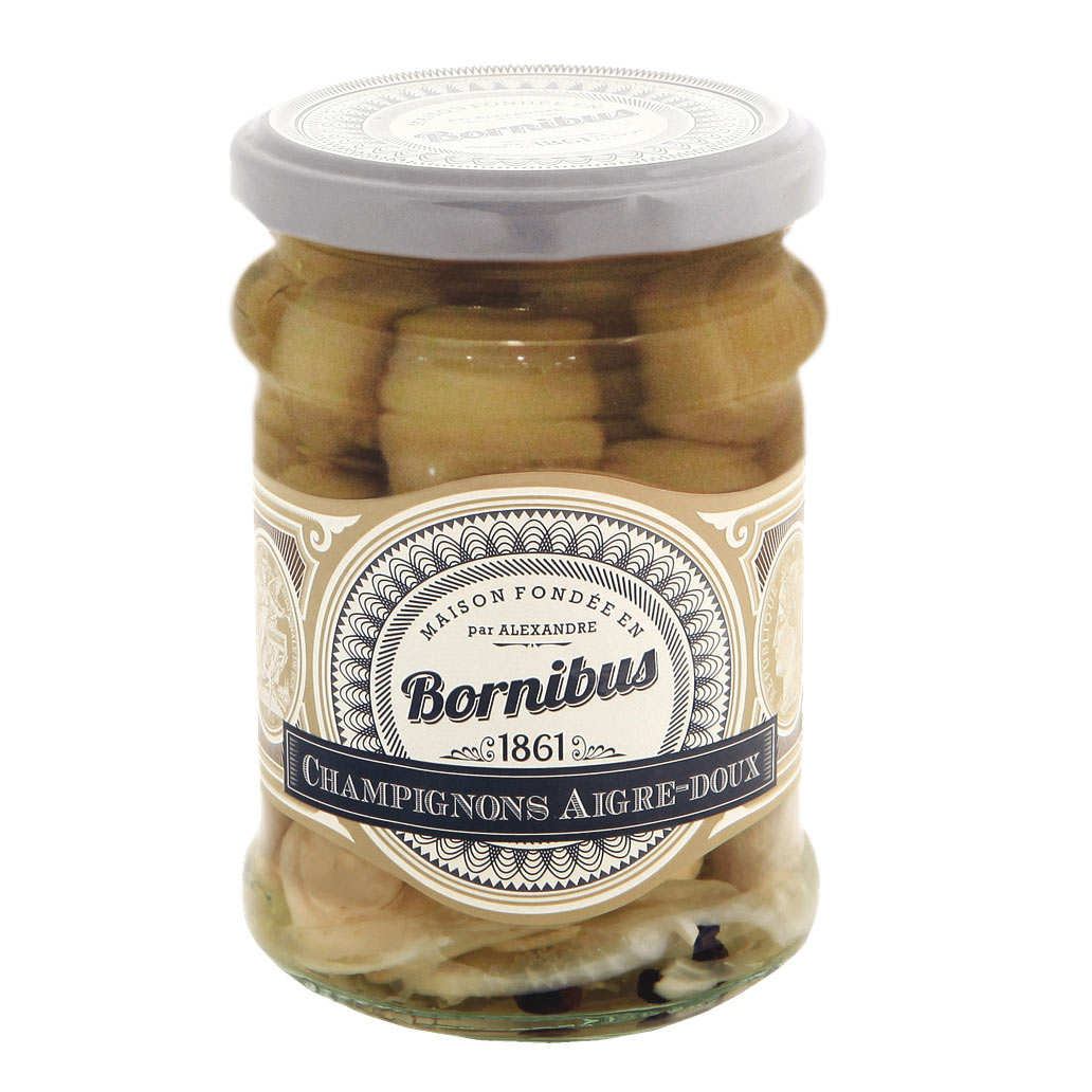 Sweet and Sour Mushrooms - Bornibus