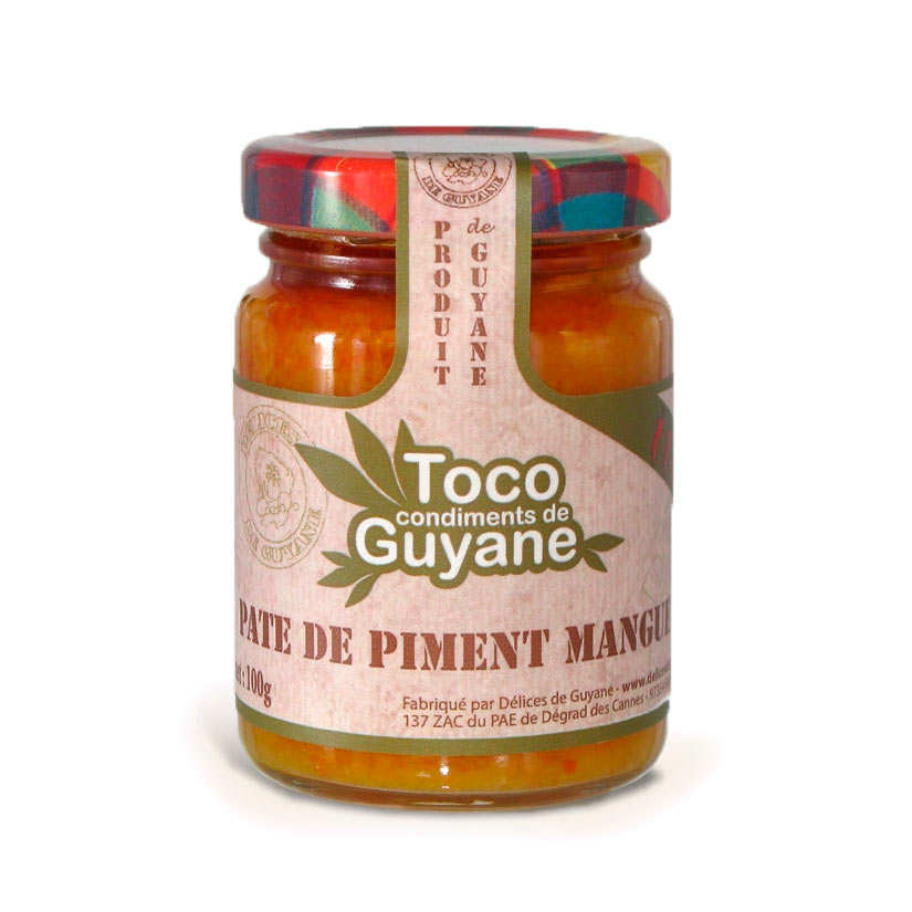Chili Paste with Mango - Délices de Guyane