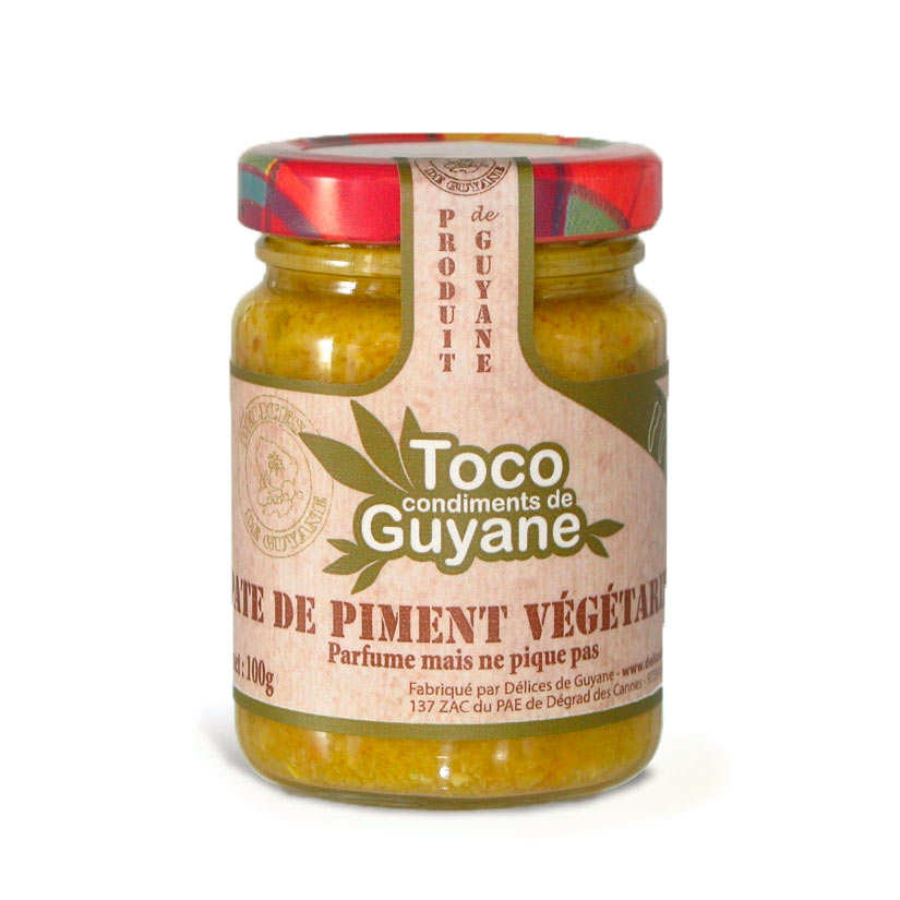Pâte de piment végétarien - Délices de Guyane