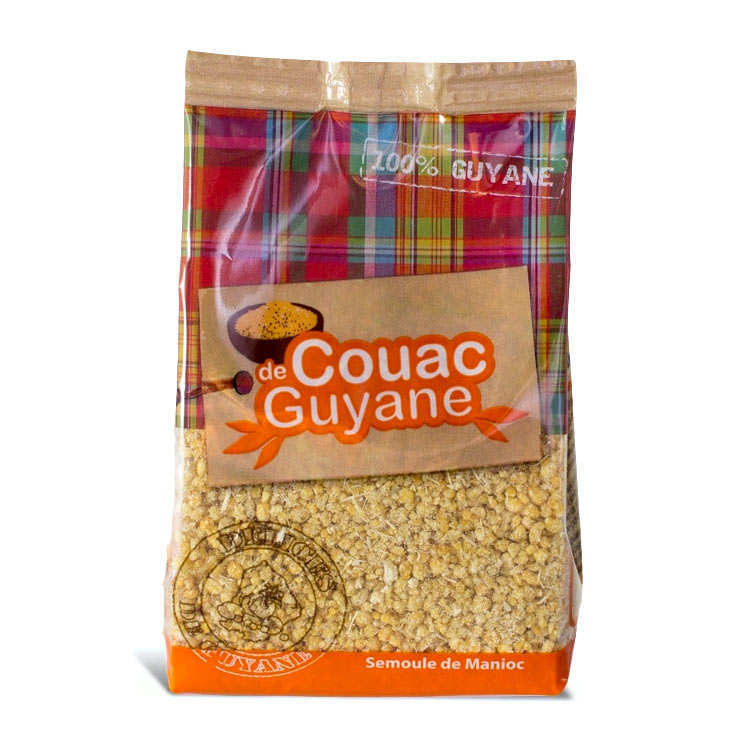Couac de Guyane - semoule de manioc - Délices de Guyane