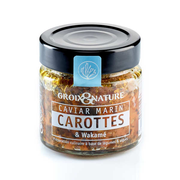 Marine Caviar with Carrot and Wakame - Groix & Nature