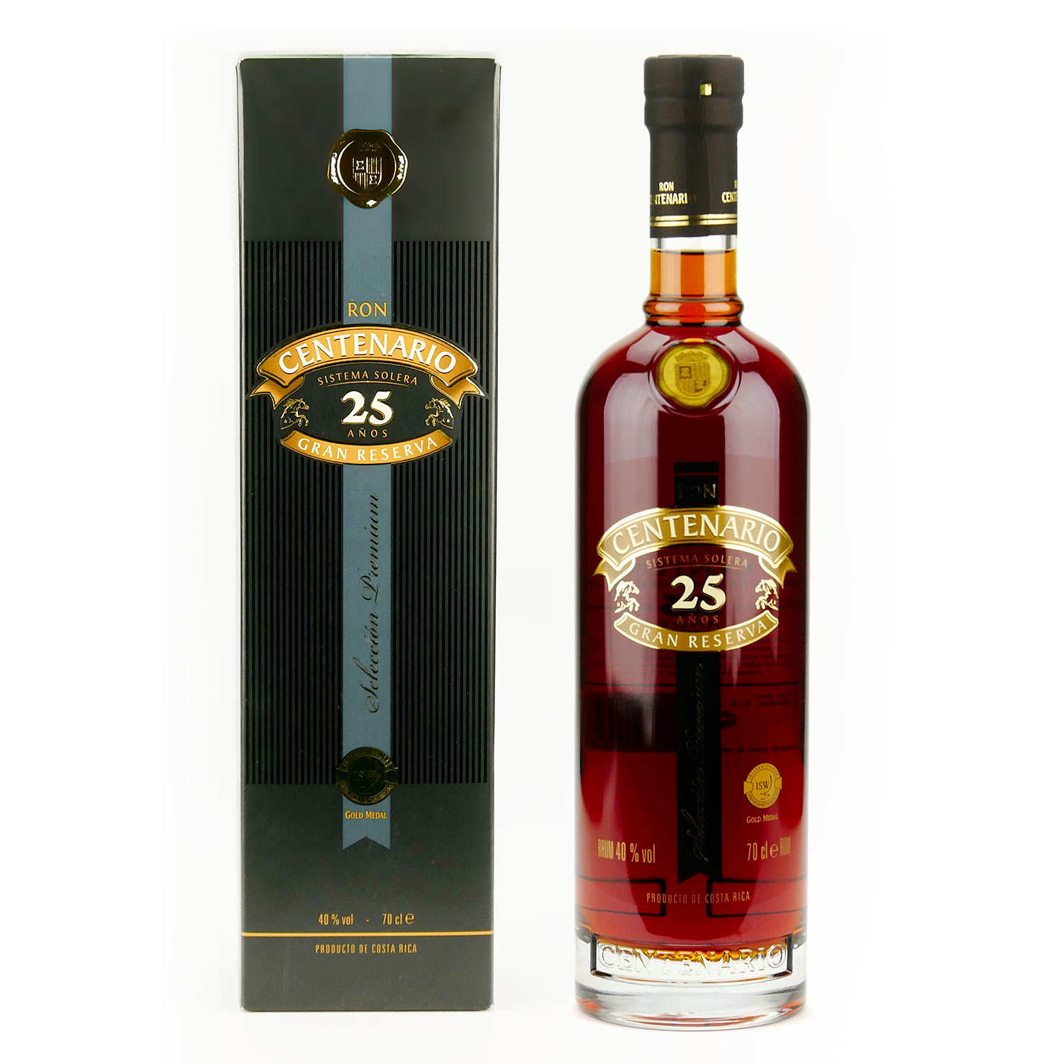 Centenario rhum 25 ans - Costa Rica 40 % - Centenario