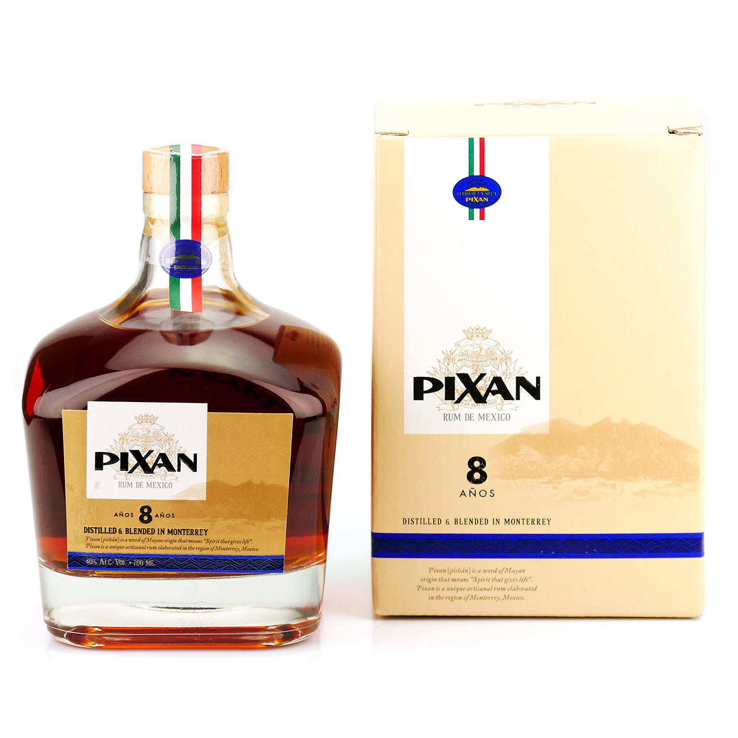 Rhum du Mexique Pixan 8 ans 40%