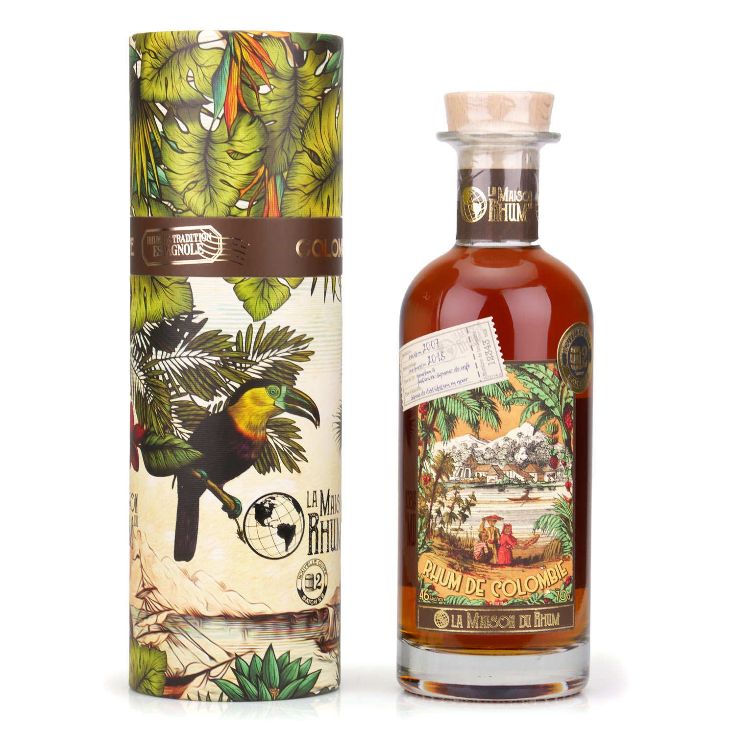 La Maison du Rhum Colombia 2010 46% - La Maison du Rhum
