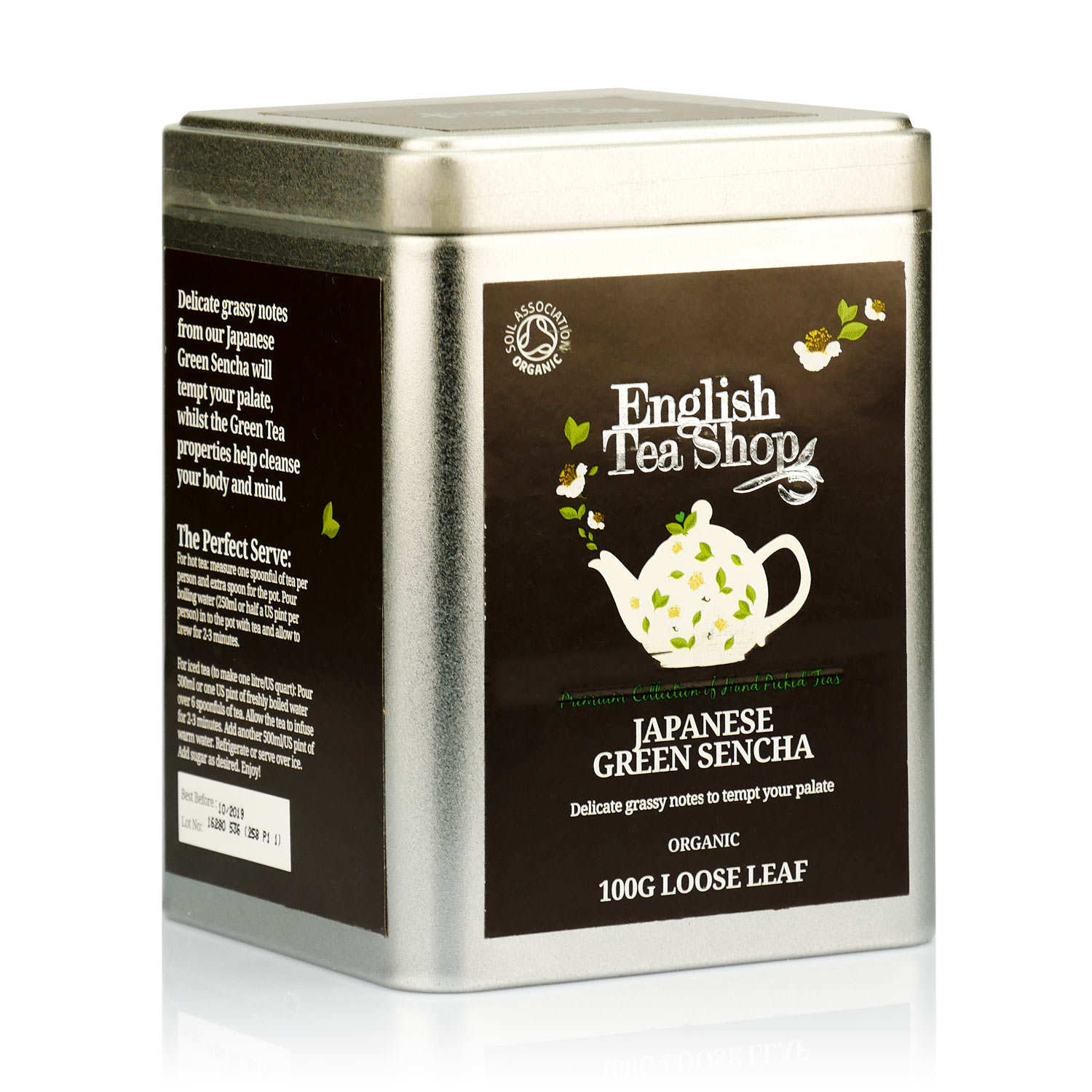 Organic Sencha Green Tea - box - English Tea Shop