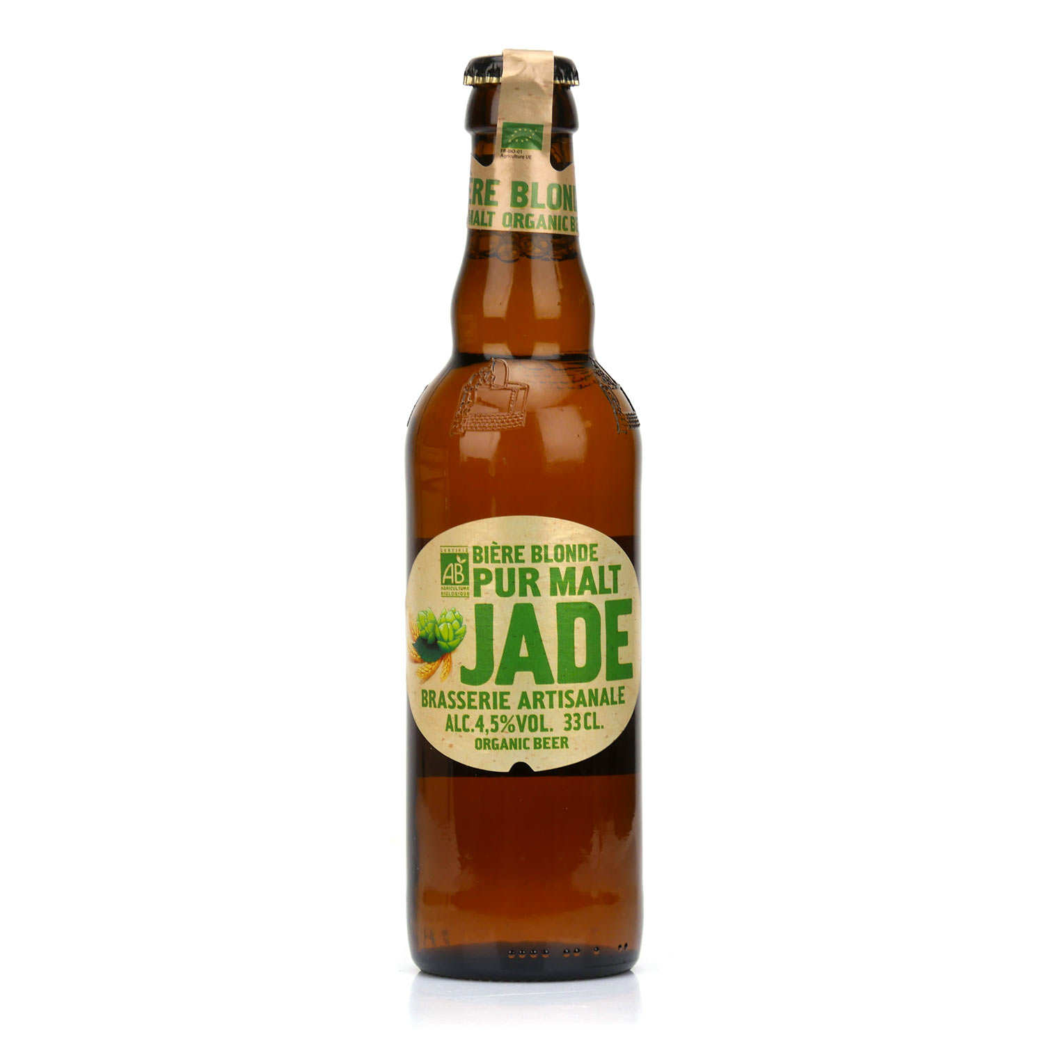 La Jade - Organic Blond Beer 4.5% - Brasserie Castelain