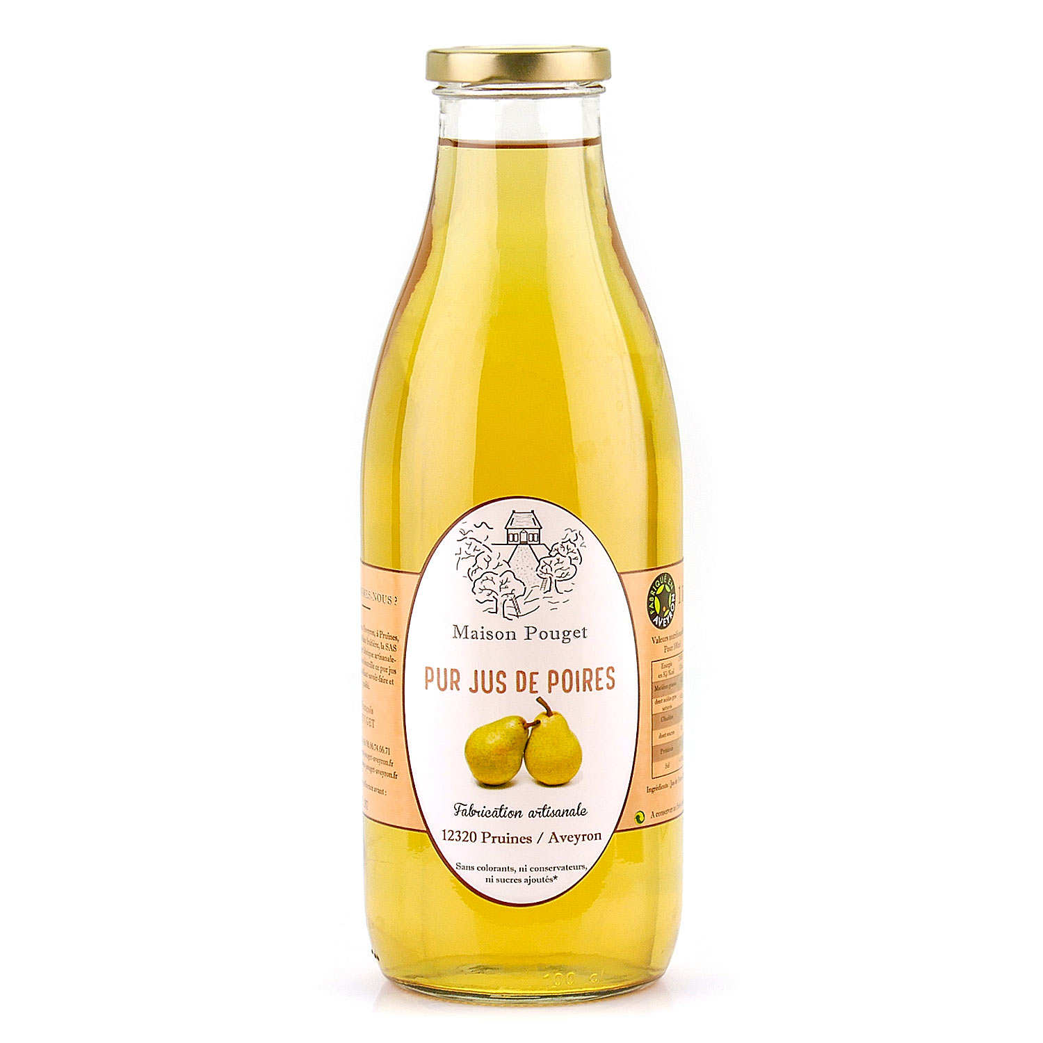 Pur jus de poires - Maison Pouget