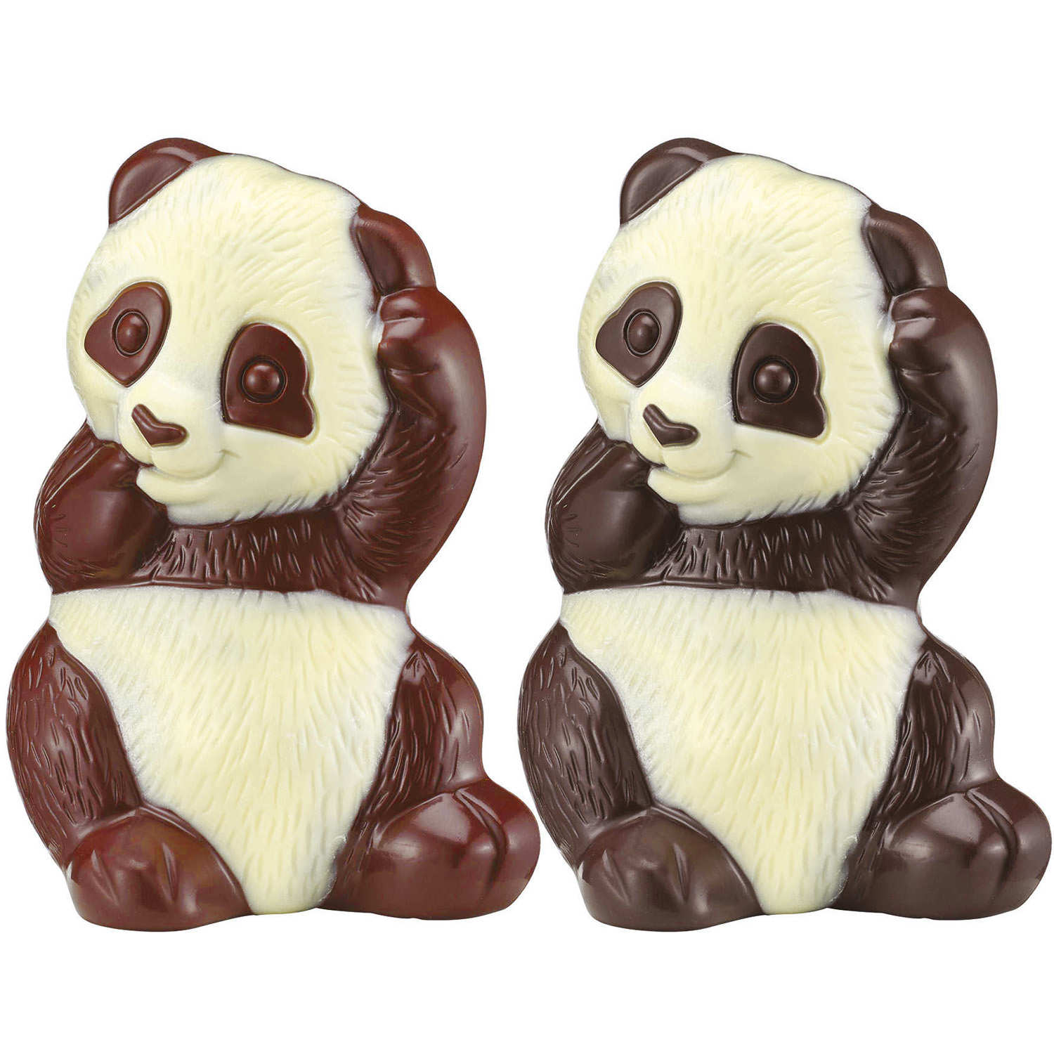Voisin Dark and Milk Chocolate Pandas - Voisin chocolatier torréfacteur