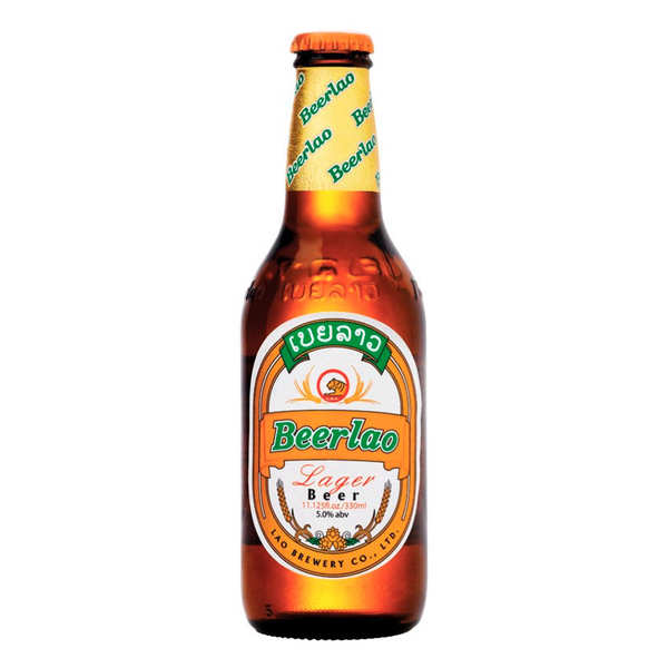 Beerlao - Pale Lager Beer from Laos 5% - Lao Brewery Company
