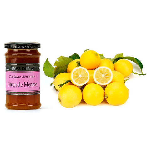 Assortiment citrons de Menton IGP et leur confiture