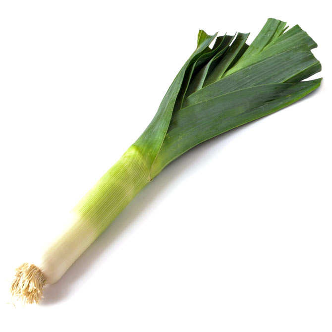 Organic leeks