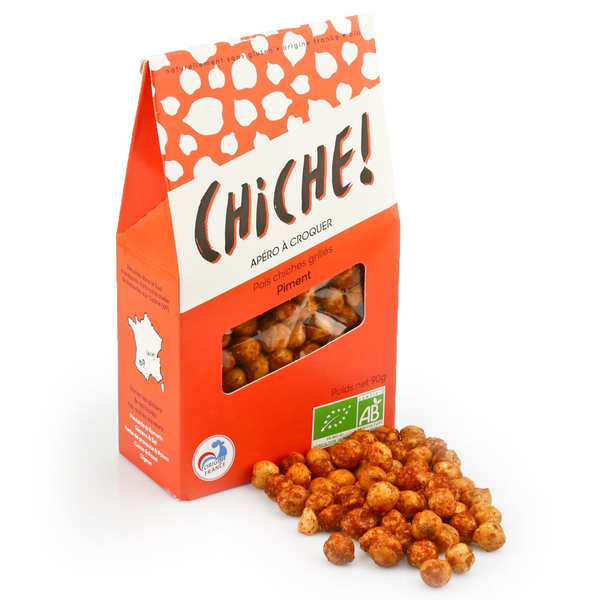 Organic Chikpeas to Crunch - Chili - Les Lumineuses