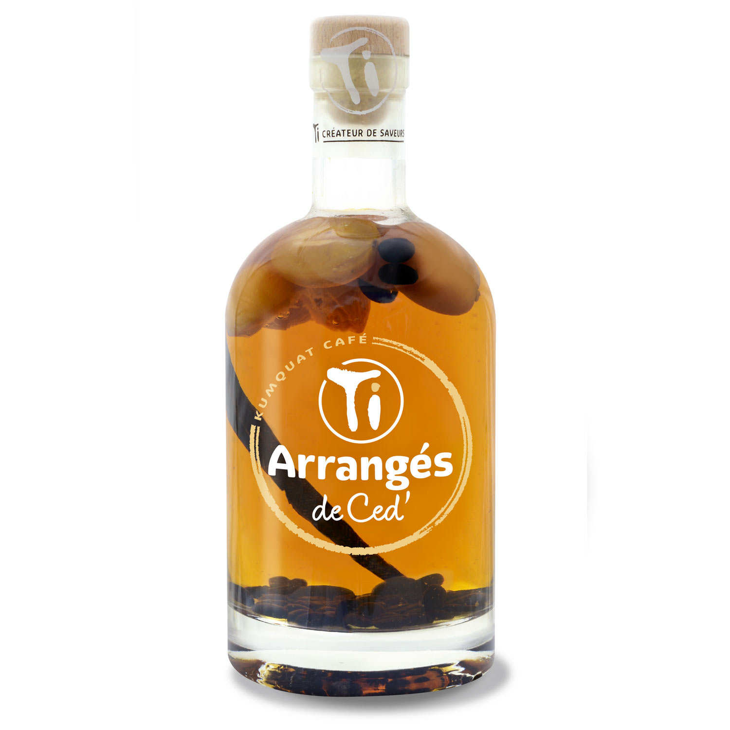 Punch au rhum arrangé kumquat café 32% - Les rhums de Ced'