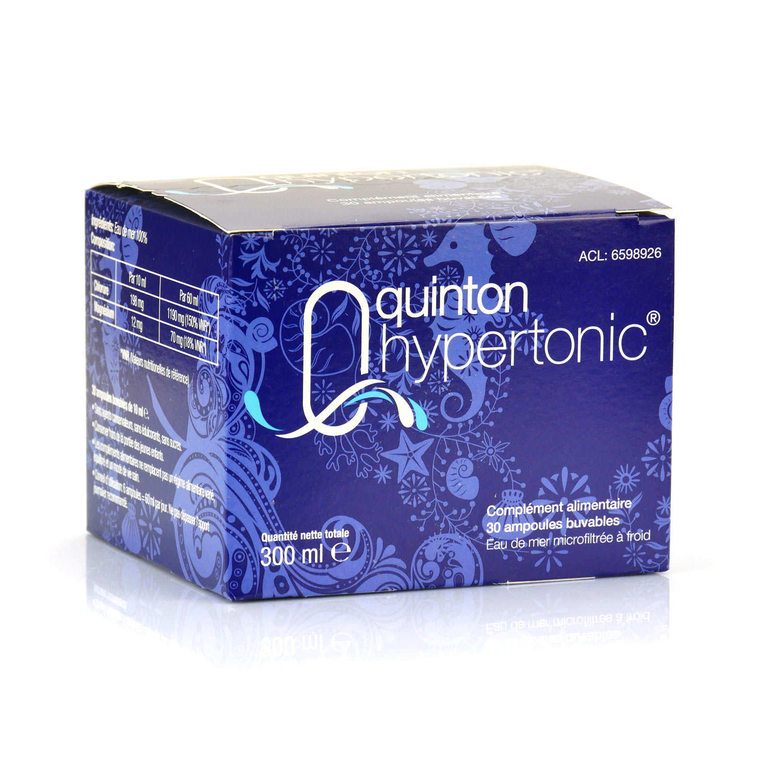 Quinton Hypertonic - 30 Vials - Quinton