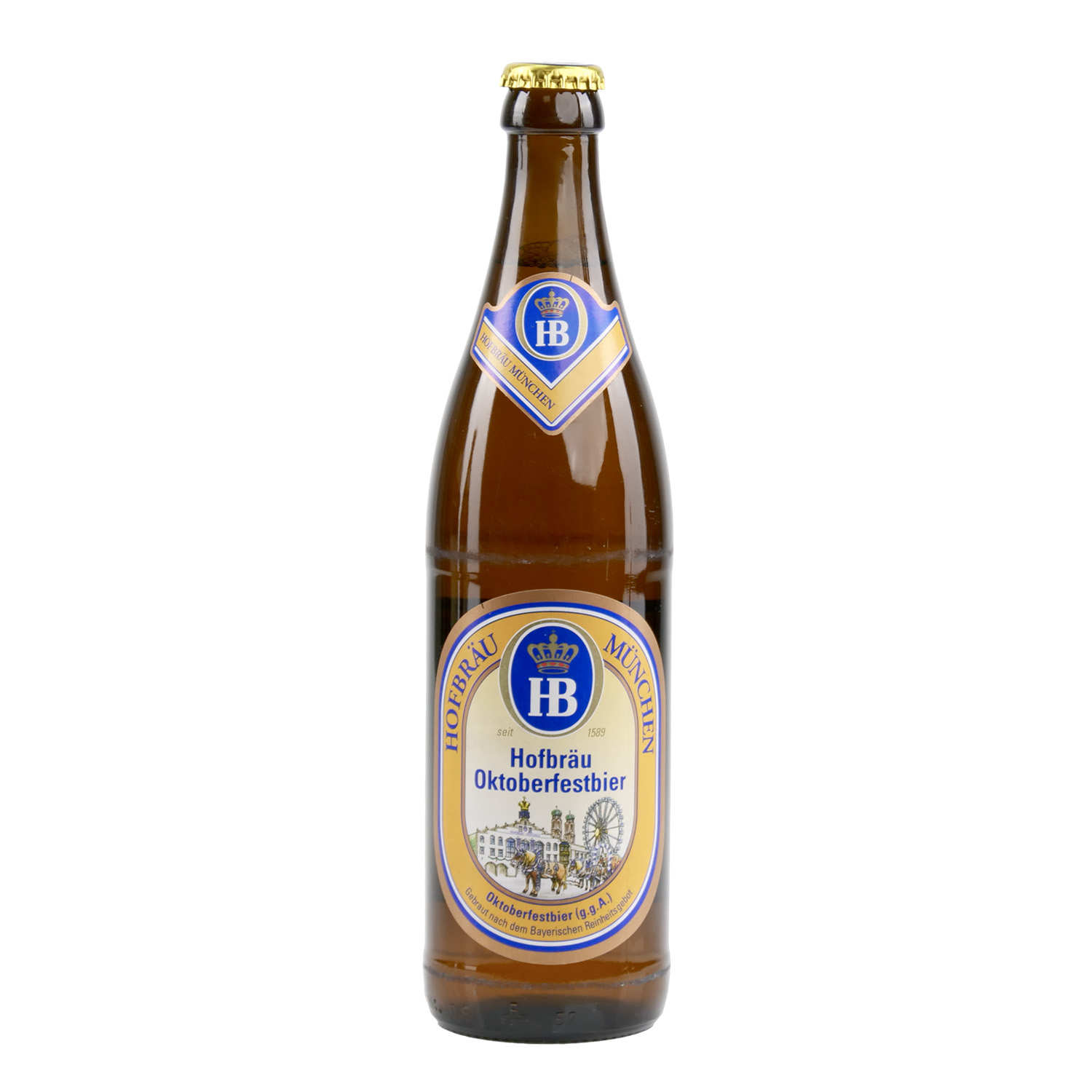 Hofbräu Oktoberfestbier - Bière allemande 6.3% - Brasserie Hofbräu München