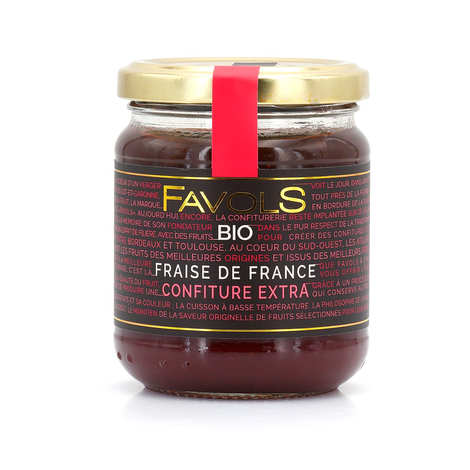 Organic Strawberrie Jam from France - Favols