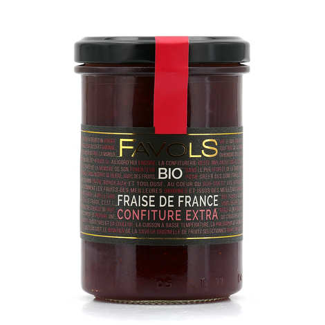 Organic Strawberrie Jam from France - Favols