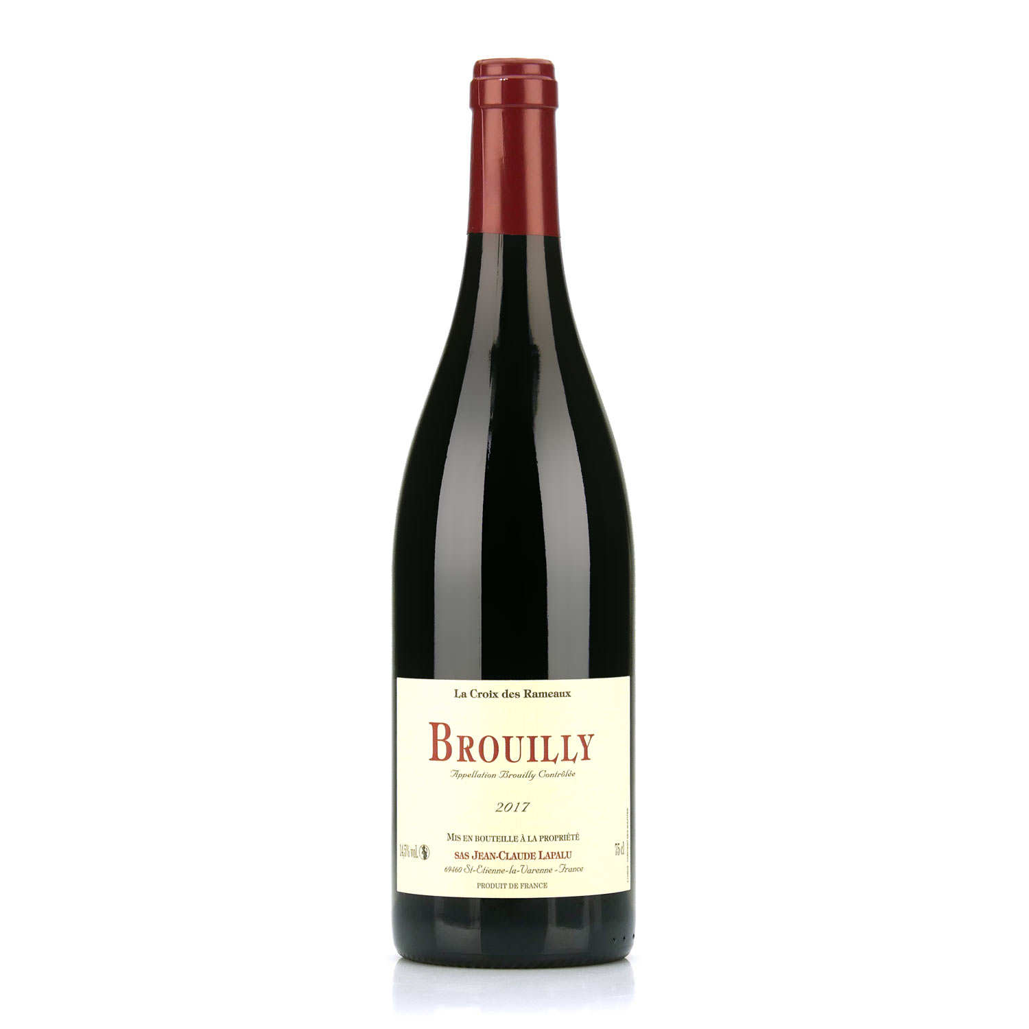 Brouilly La Croix des Rameaux - vin rouge du Beaujolais bio - Jean ...