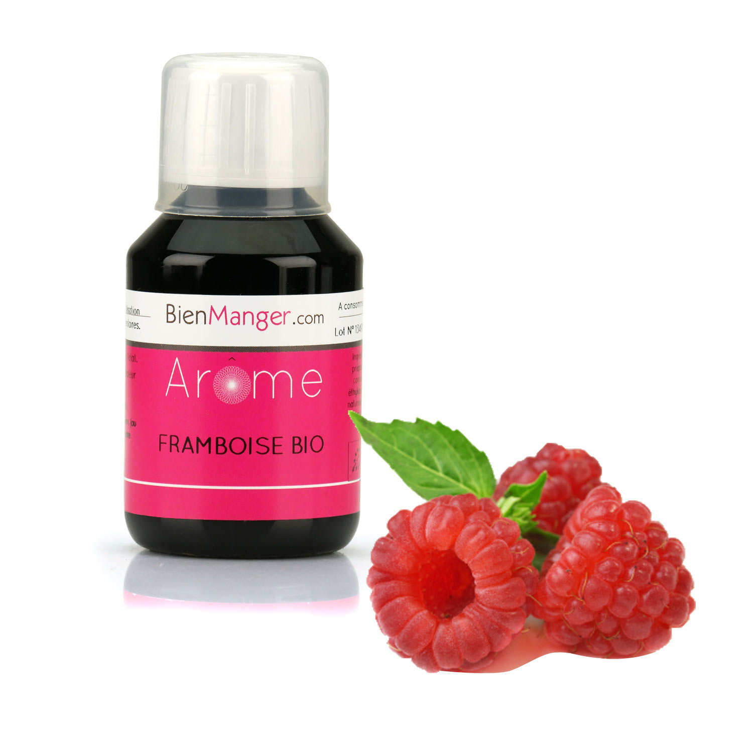 Arôme alimentaire de framboise bio - BienManger Arômes & Colorants