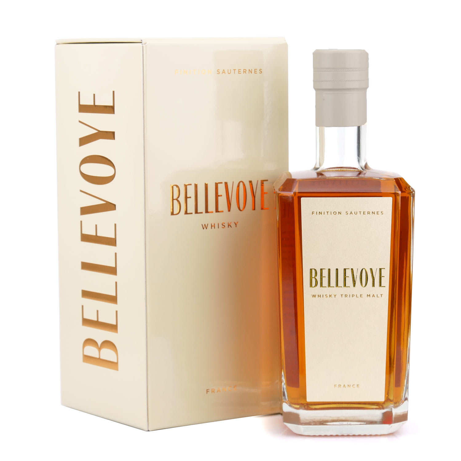 French Whisky Bellevoye White 40% - Bellevoye