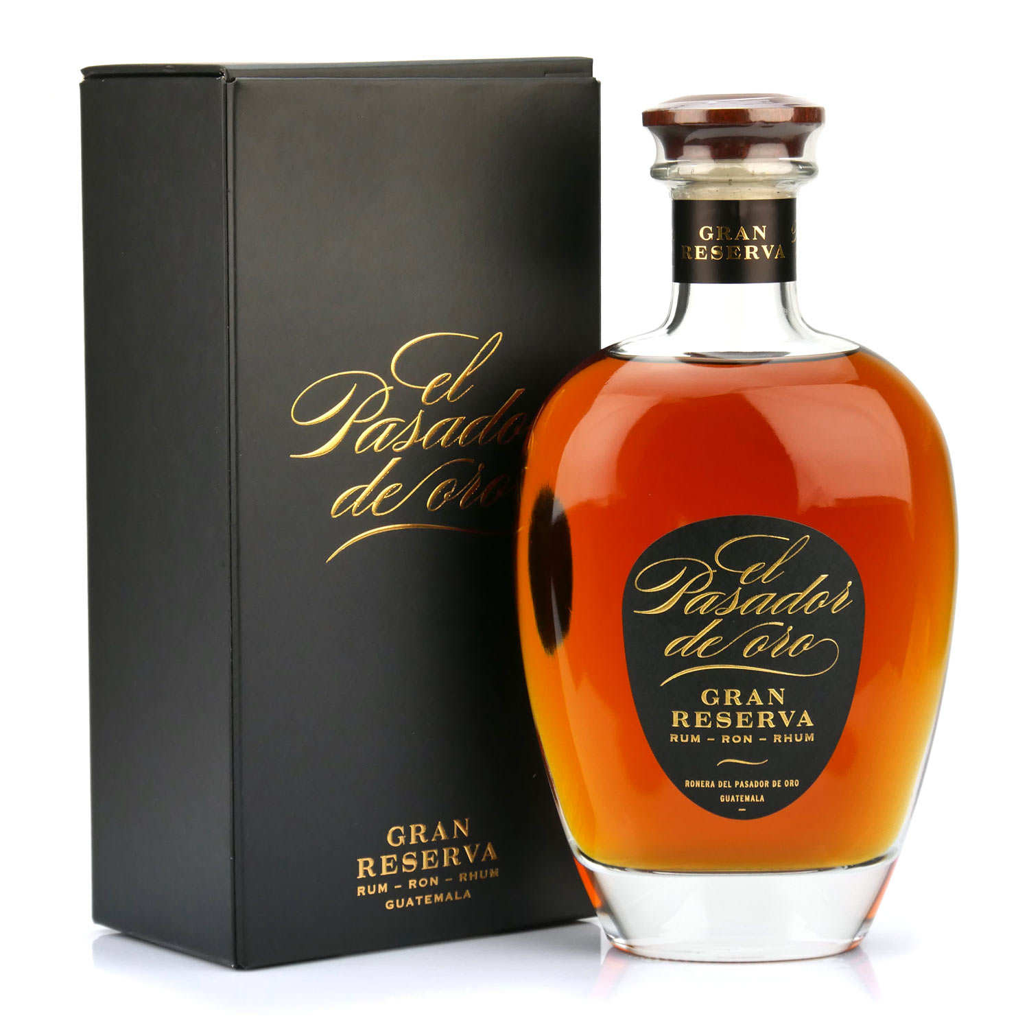 El Pasador de Oro Gran Reserva - Rum from Guatemala 40% - El Pasador de Oro