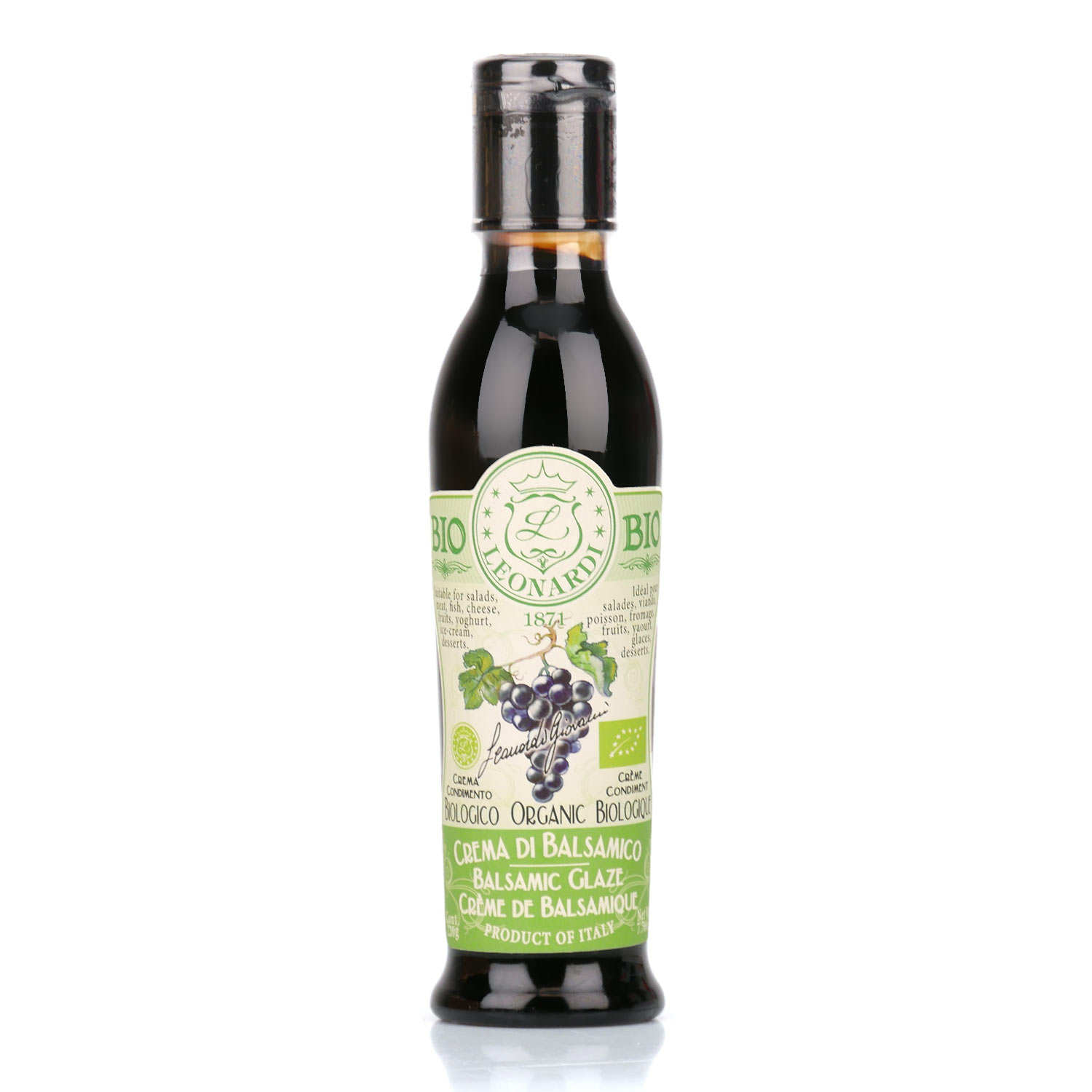 Crème de balsamique bio - Vinaigrerie Leonardi