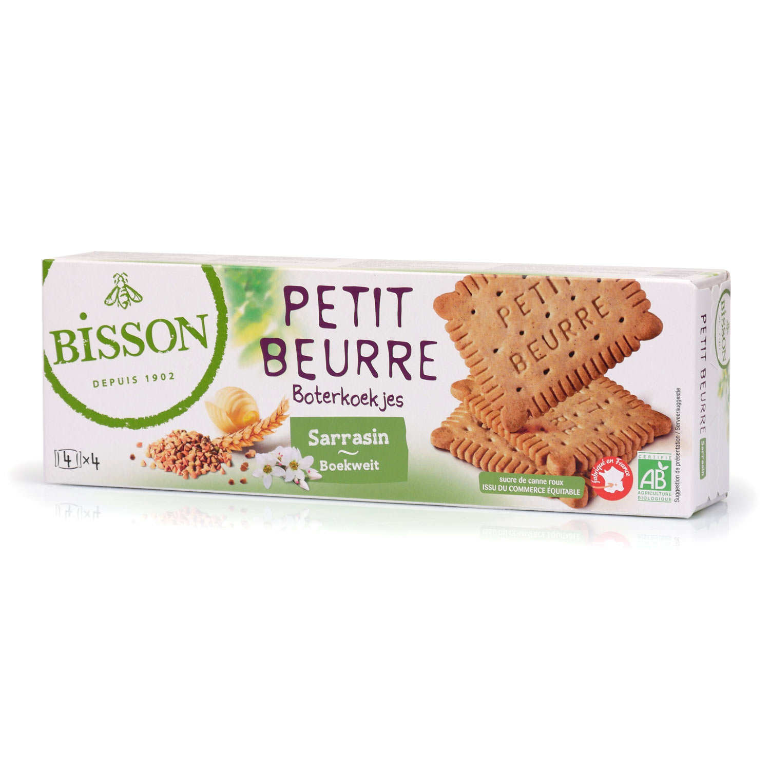 Small organic buckwheat butter - Bisson