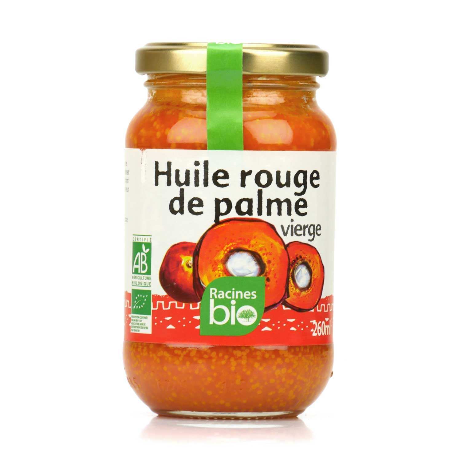 Huile rouge de palme bio - Racines