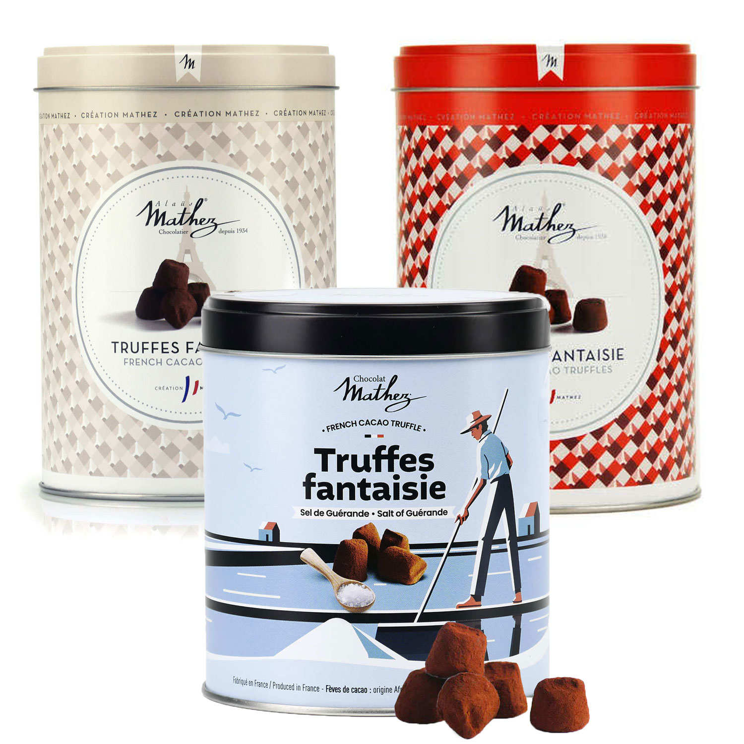 Assortiment de truffes Mathez - Chocolat Mathez