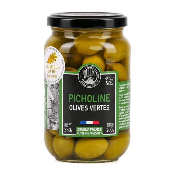 Green Olives 'Picholines' - L'Oulibo