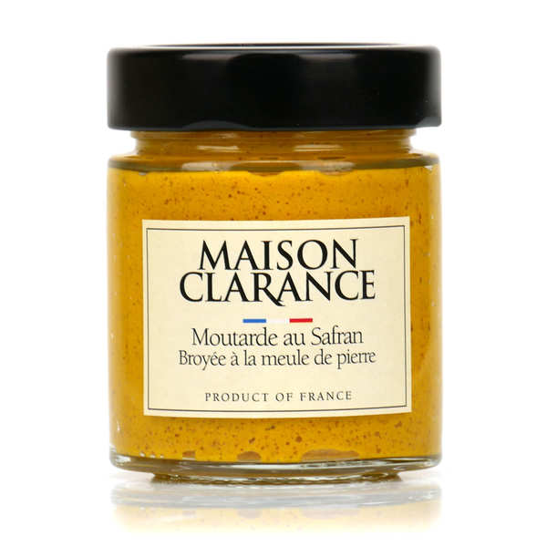 Saffron Mustard Grinded with Stone - Maison Clarance
