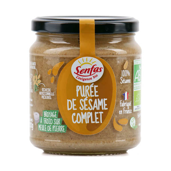 Organic Whole Sesame Cream - Senfas