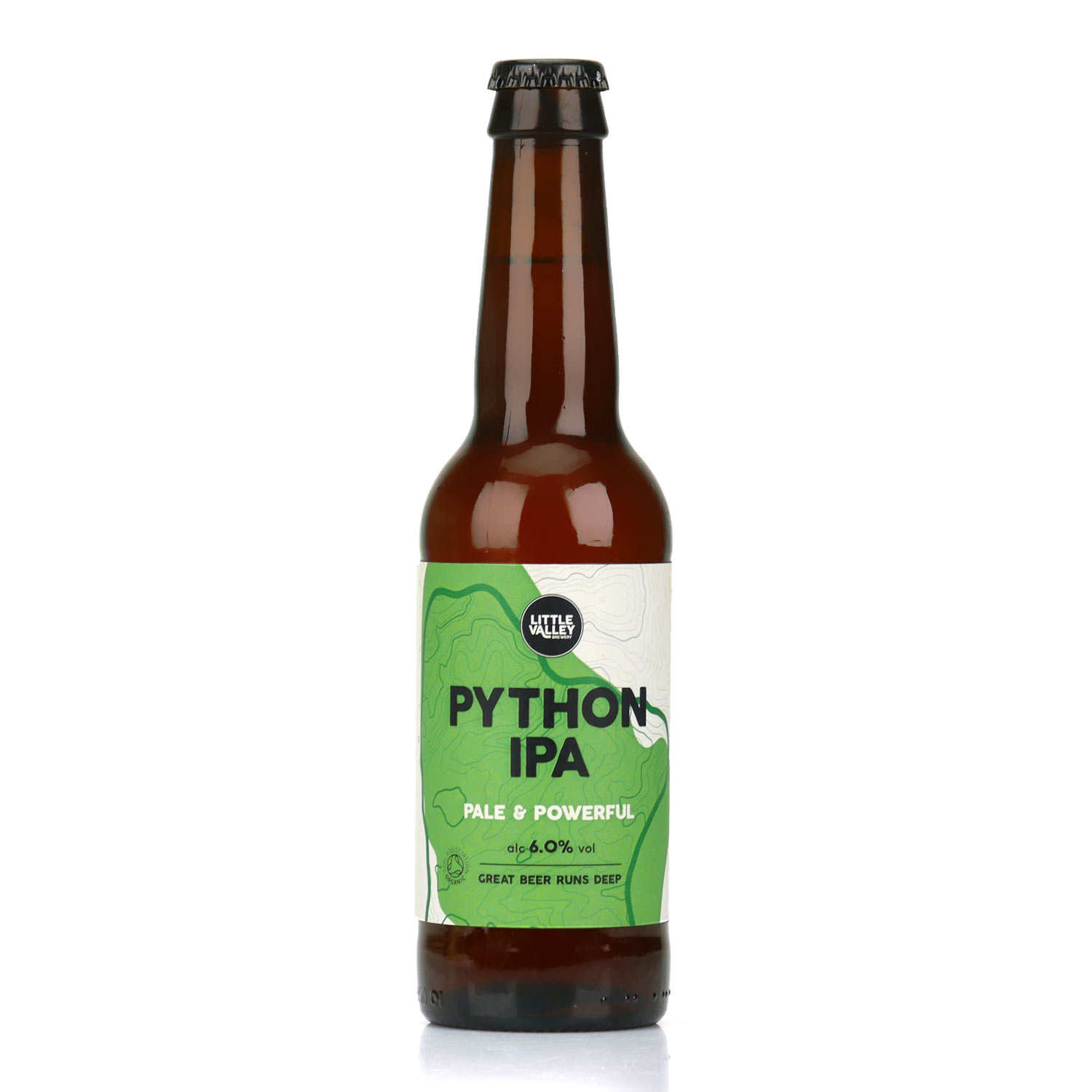 Python IPA - Organic English Pale beer 6% - Brasserie Little Valley