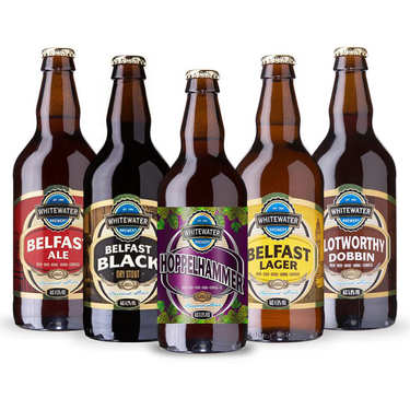 Bière Belfast Lager - Bière Irlandaise - 4,5% - Brasserie Whitewater