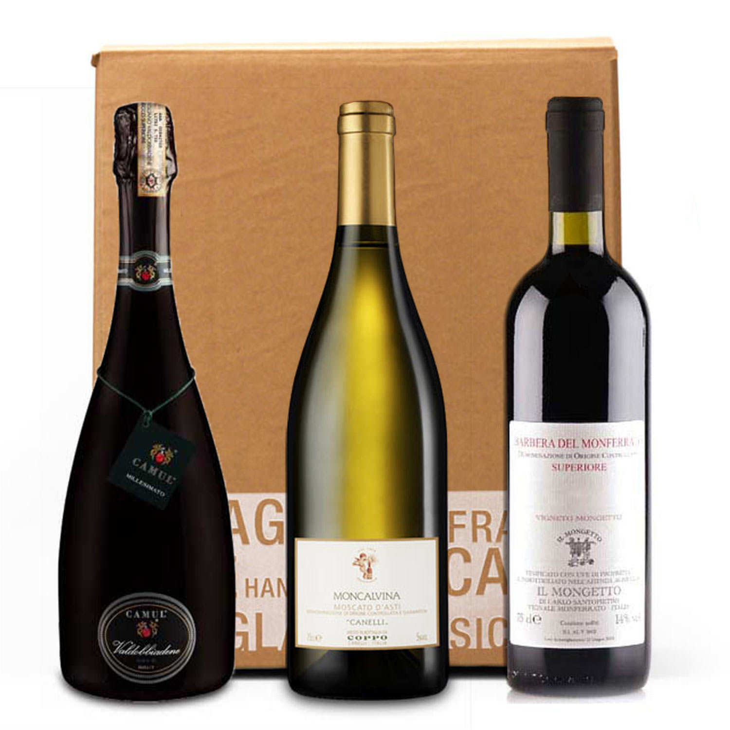 3 italian wines assortment