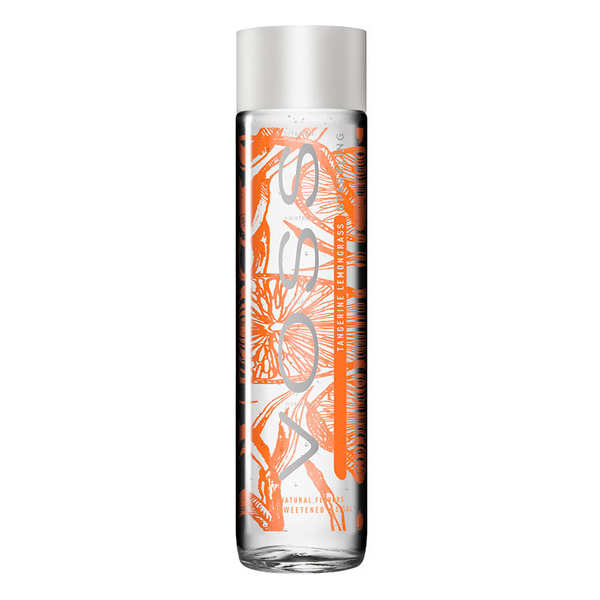 Voss mandarine citronnelle pétillante - Eau de source norvégienne ...