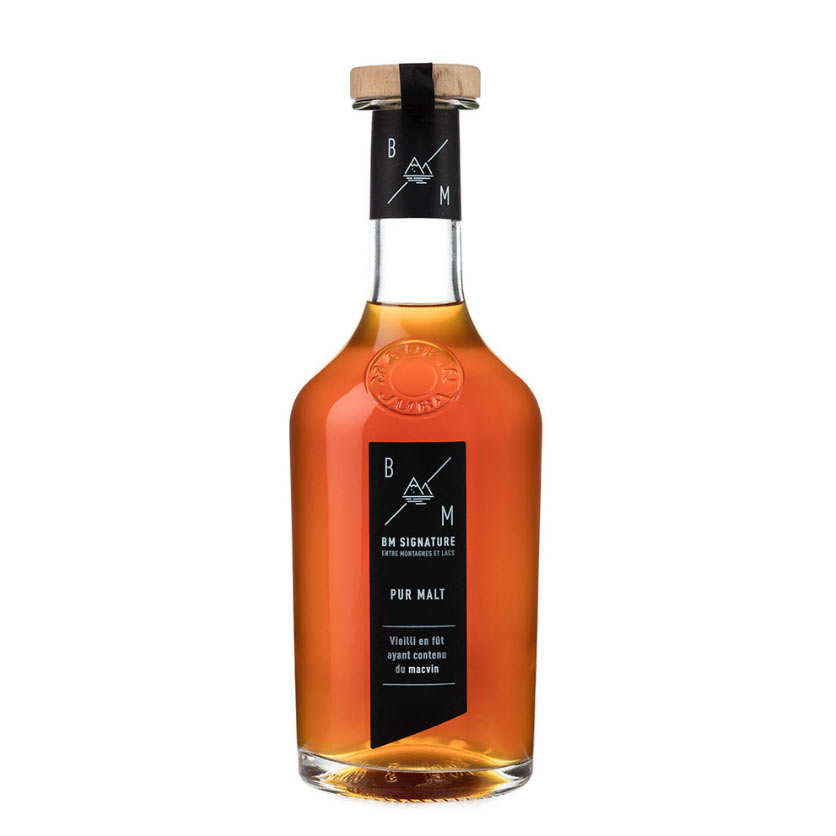 Whisky français BM Signature pur malt - finition macvin 40%