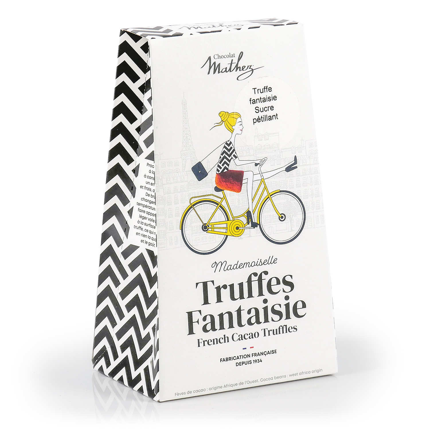 Truffes fantaisie pétillantes - Chocolat Mathez
