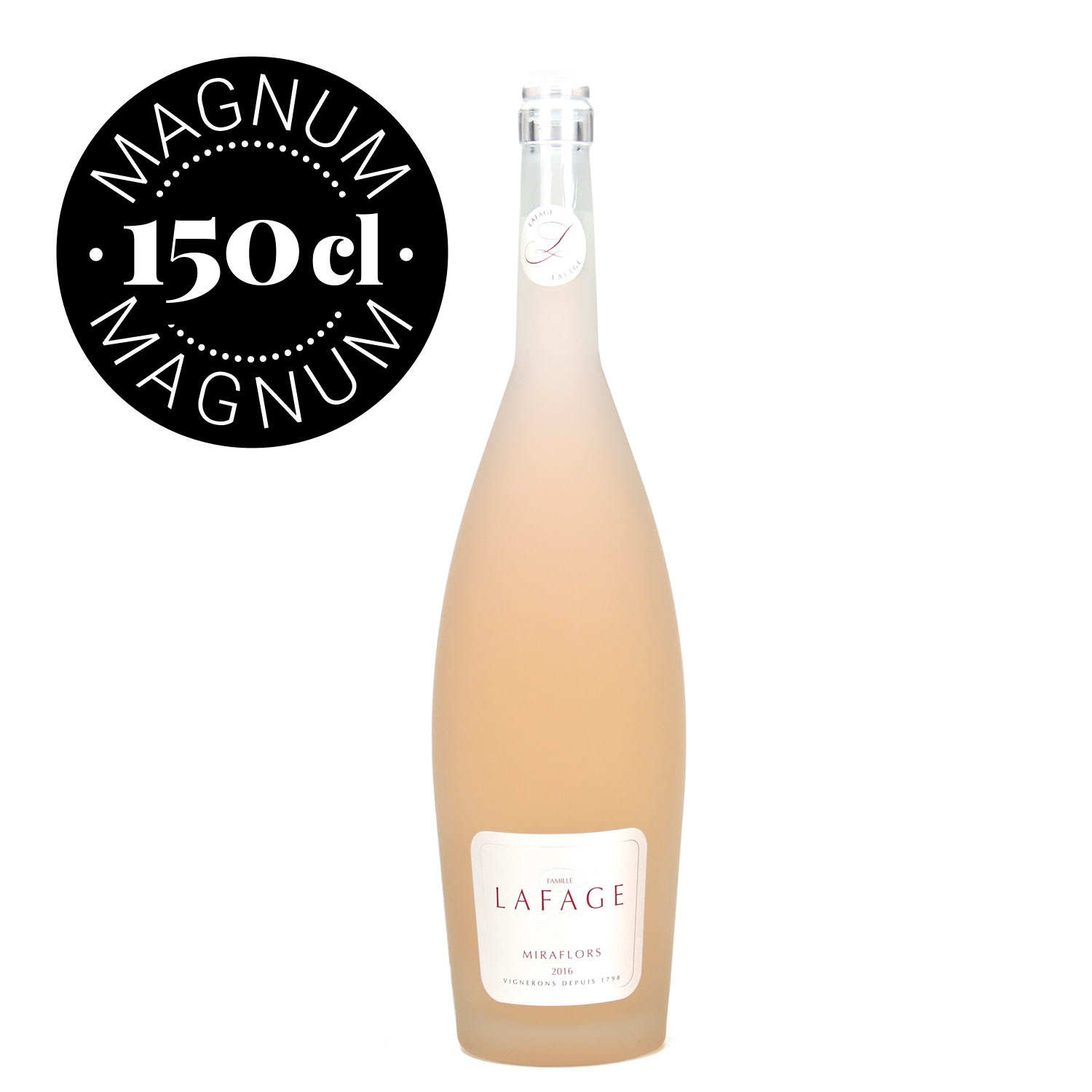 Domaine Lafage - Côtes du Roussillon vin rosé Miraflors - Magnum ...