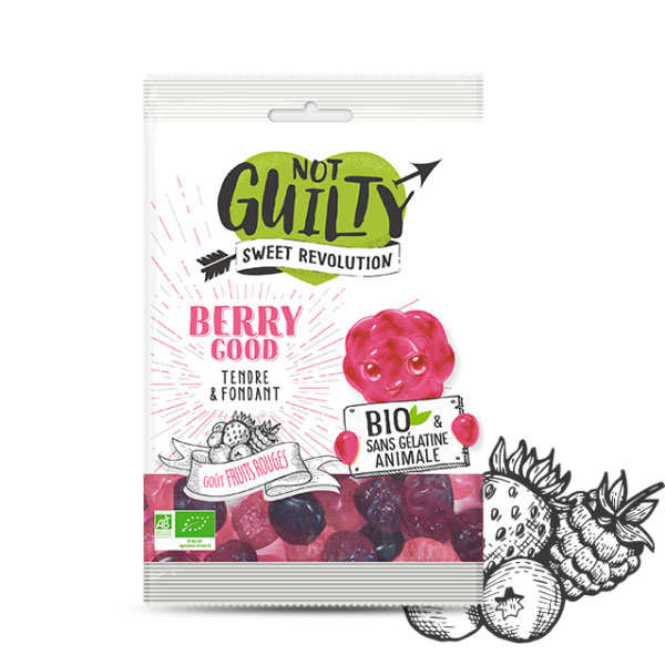Organic & vegan Red Berry Candies