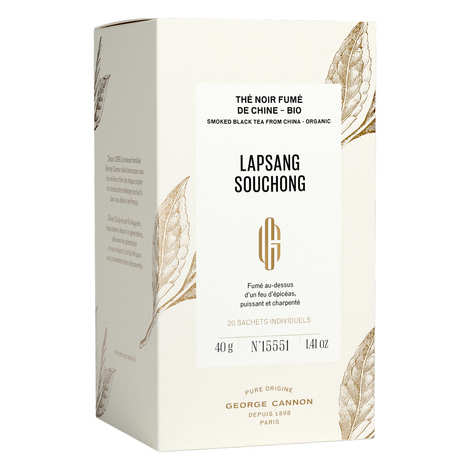 Organic Lapsang Souchong black tea from China - George Cannon