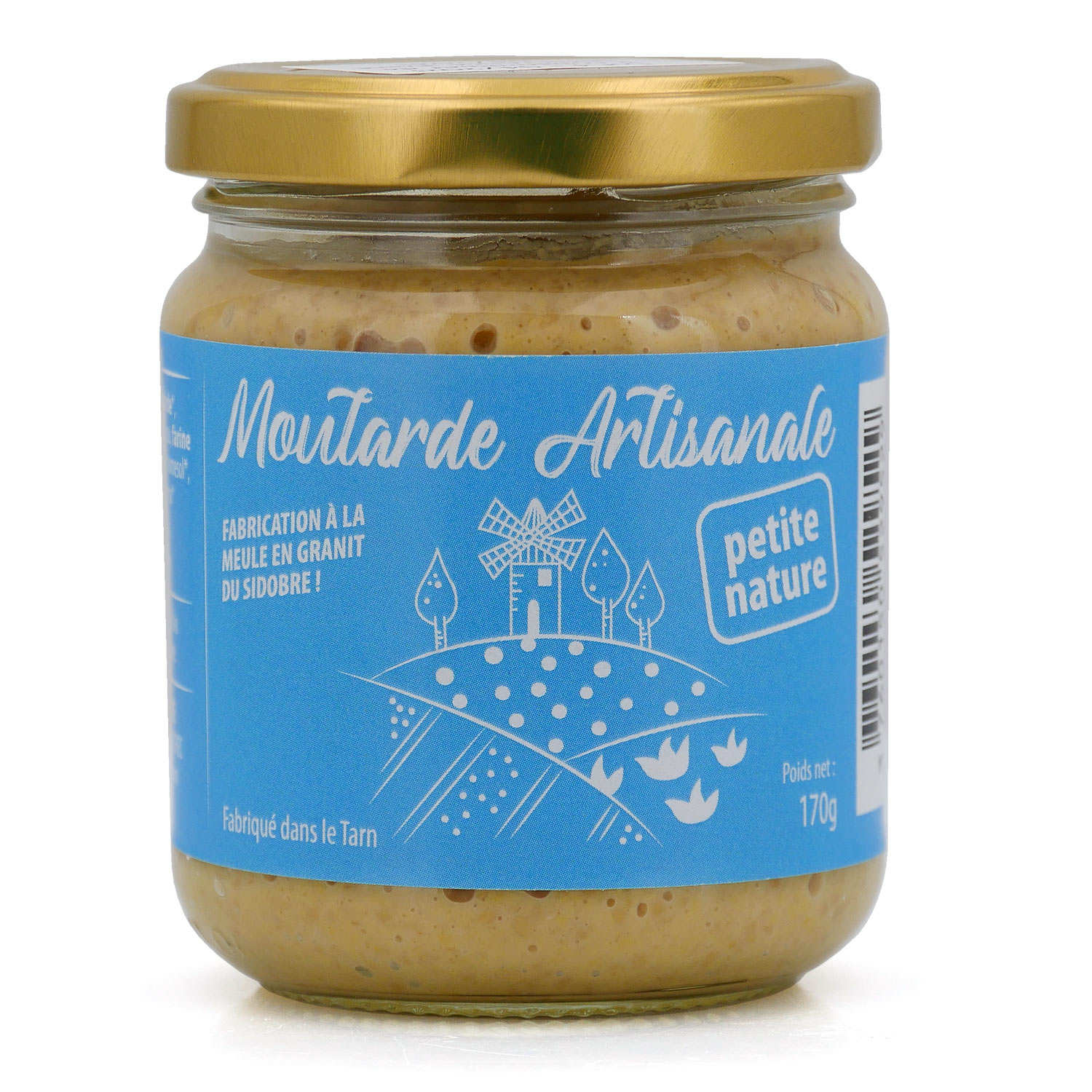 Moutarde artisanale et bio de Lautrec