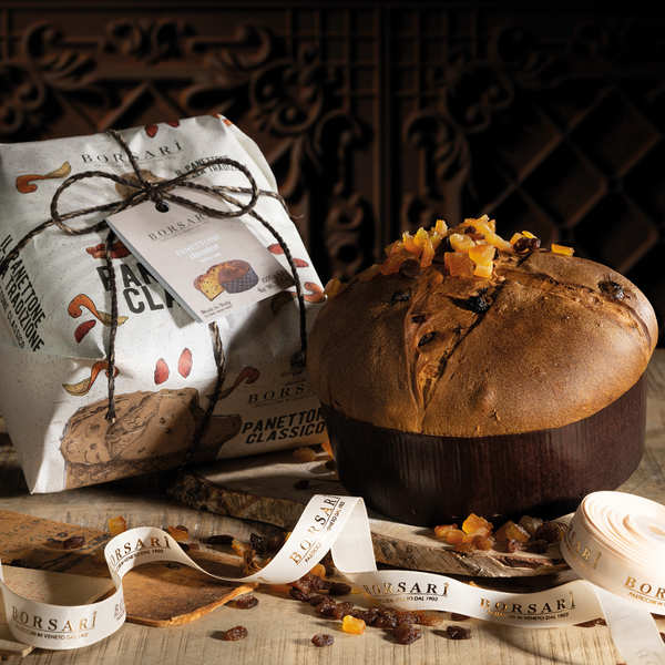 Classic low-rise Panettone - Borsari